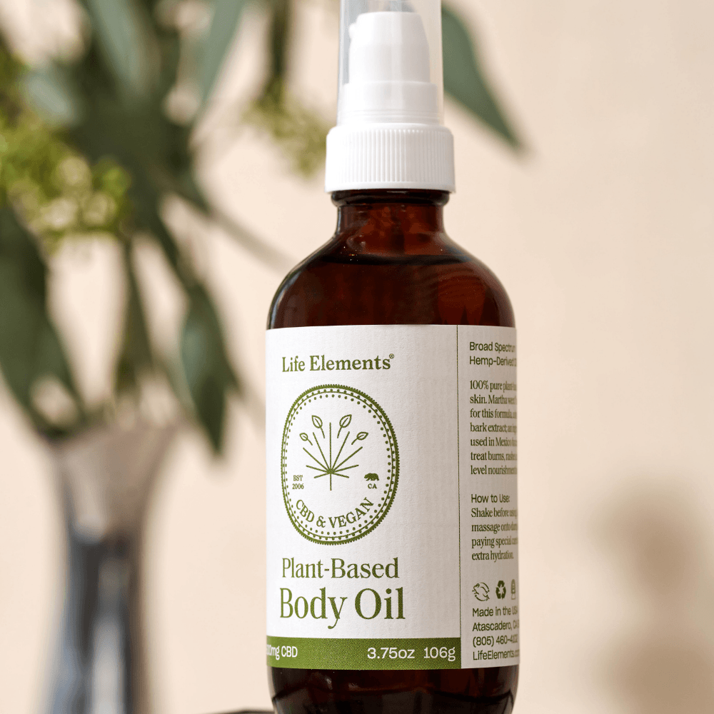 CBD Body Oil | Natural Tepezcohuite Oil by Life Elements