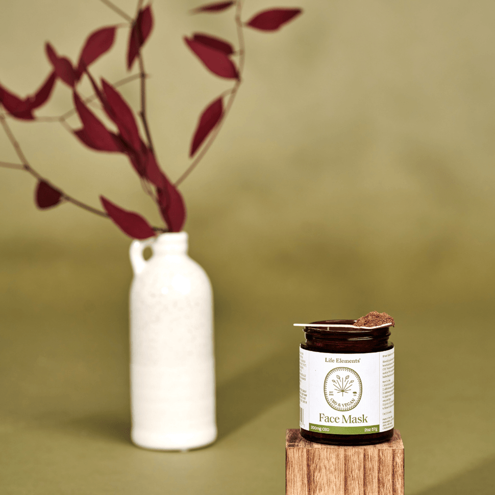 Water Activated CBD Face Mask | Life Elements